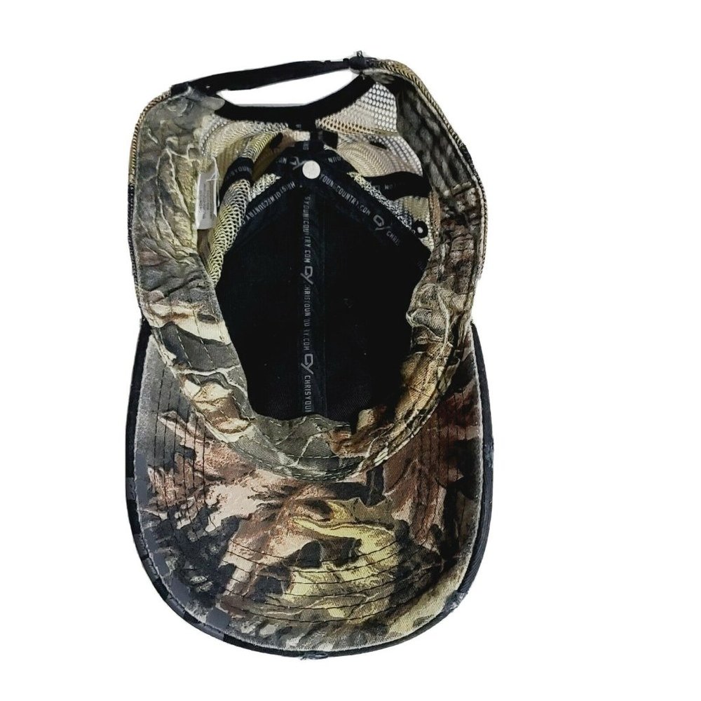 Chris Young Singer Camo Snapback Trucker Hat - Gem